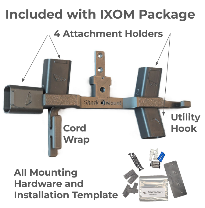 SharkMount IZ (Pro and Stratos) Versatile Wall Mount